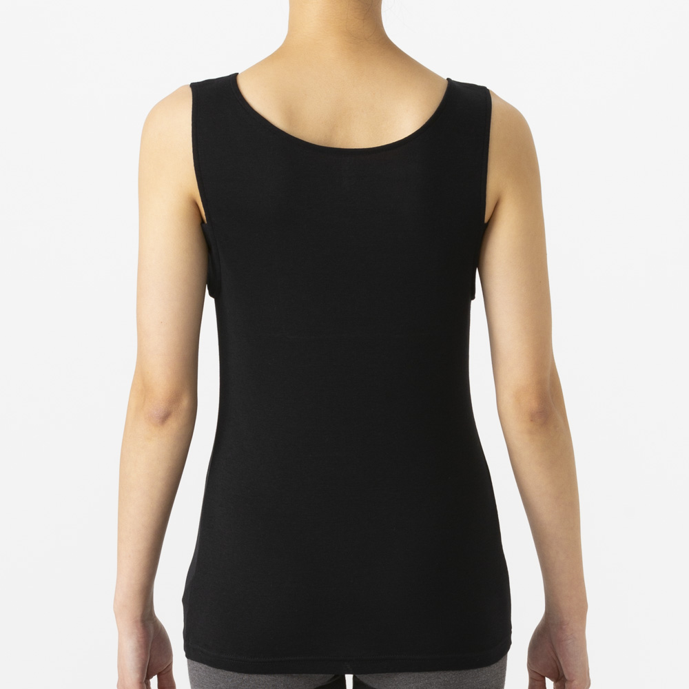 PEACE FIT COOL コットン100% 汗取りパッド付 タンクトップ -イオンのプライベートブランド TOPVALU(トップバリュ) - イオンのプライベートブランド TOPVALU ...