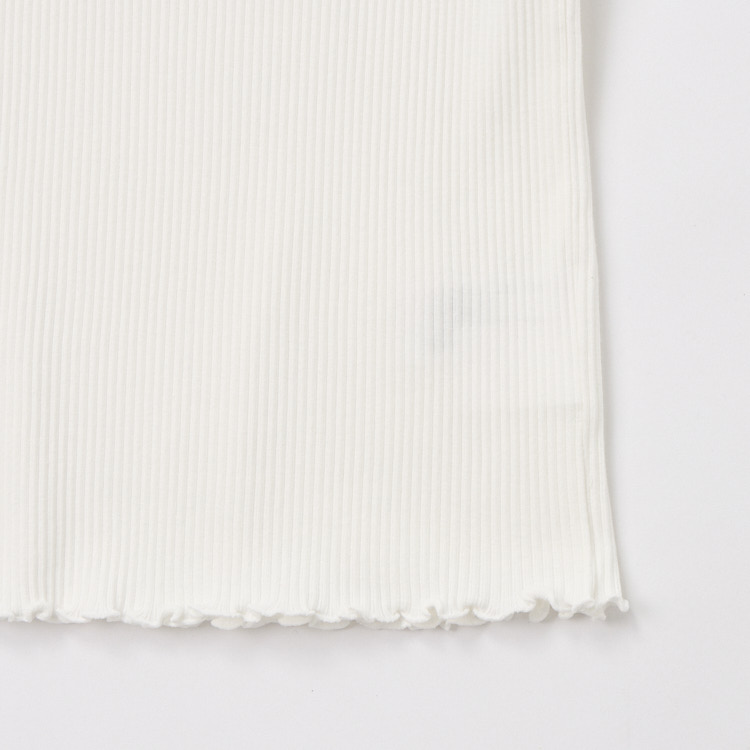 オーガニックコットン メロウネックTシャツ -イオンのプライベートブランド TOPVALU(トップバリュ) - イオンのプライベートブランド TOPVALU(トップバリュ)