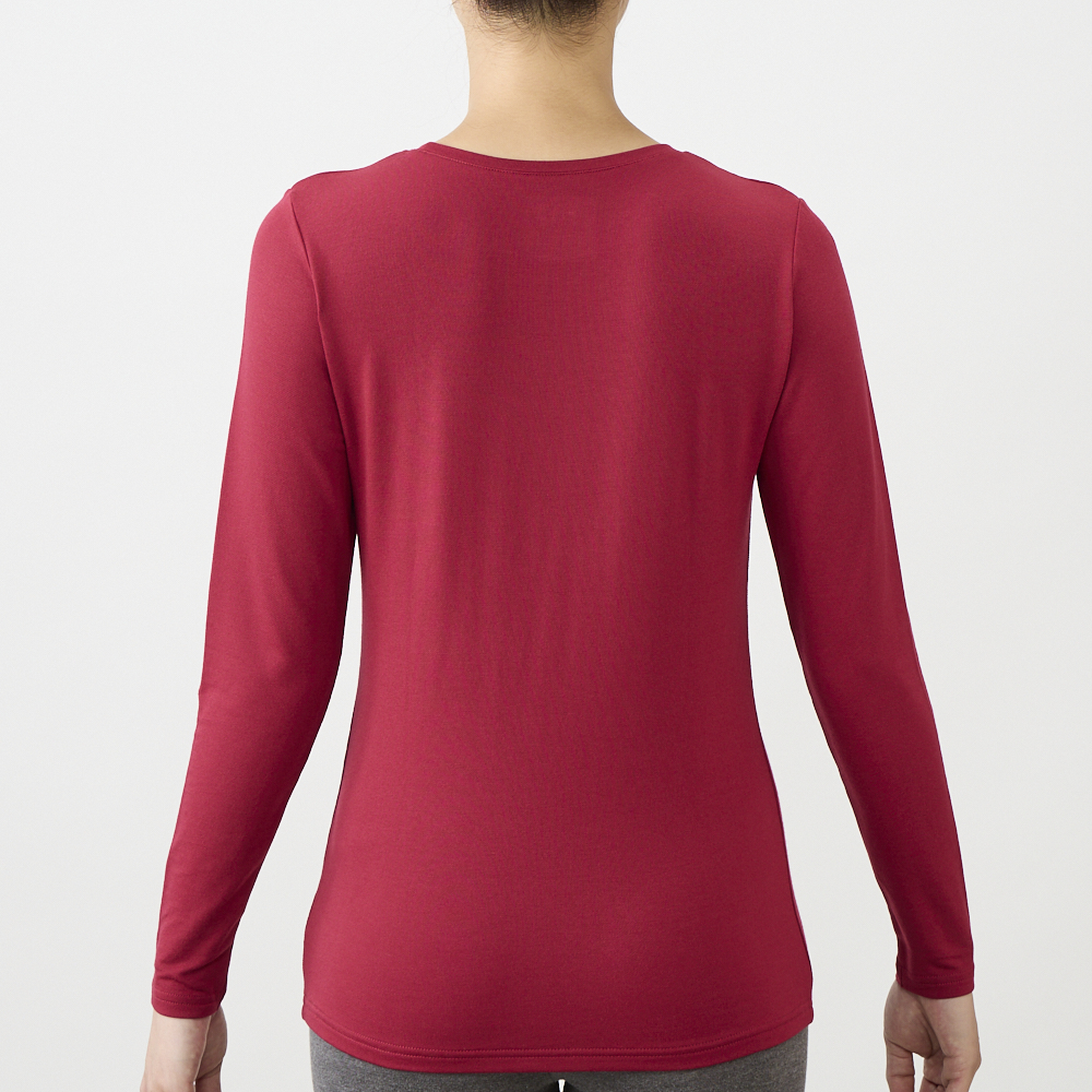 PEACE FIT WARM厚地 長袖Tシャツ -イオンのプライベートブランド TOPVALU(トップバリュ) - イオンのプライベートブランド TOPVALU(トップバリュ)